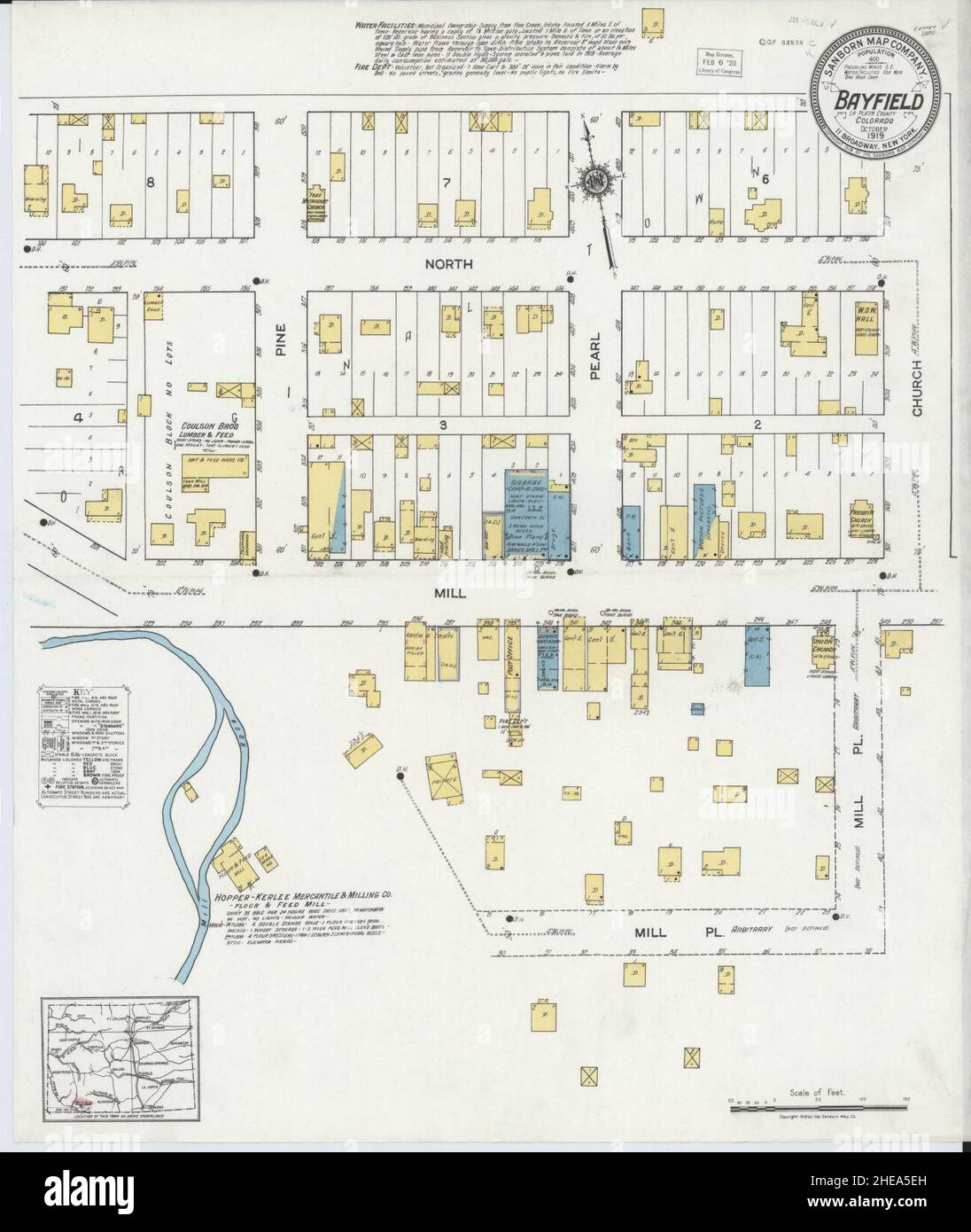 Map of bayfield hi-res stock photography and images - Alamy