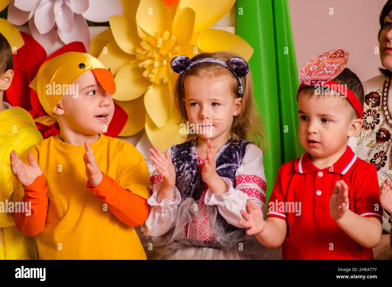 Ukraina, Lutsk, 13 March 2018. Kindergarten is the fifth. Children's ...