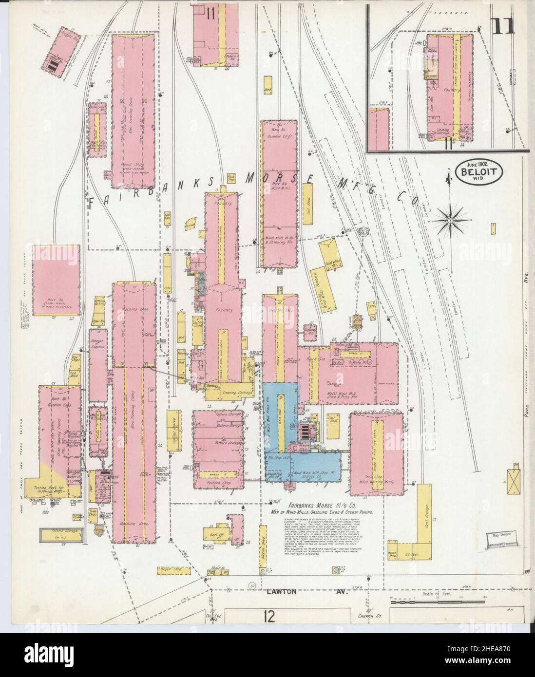 Map of beloit hi-res stock photography and images - Alamy