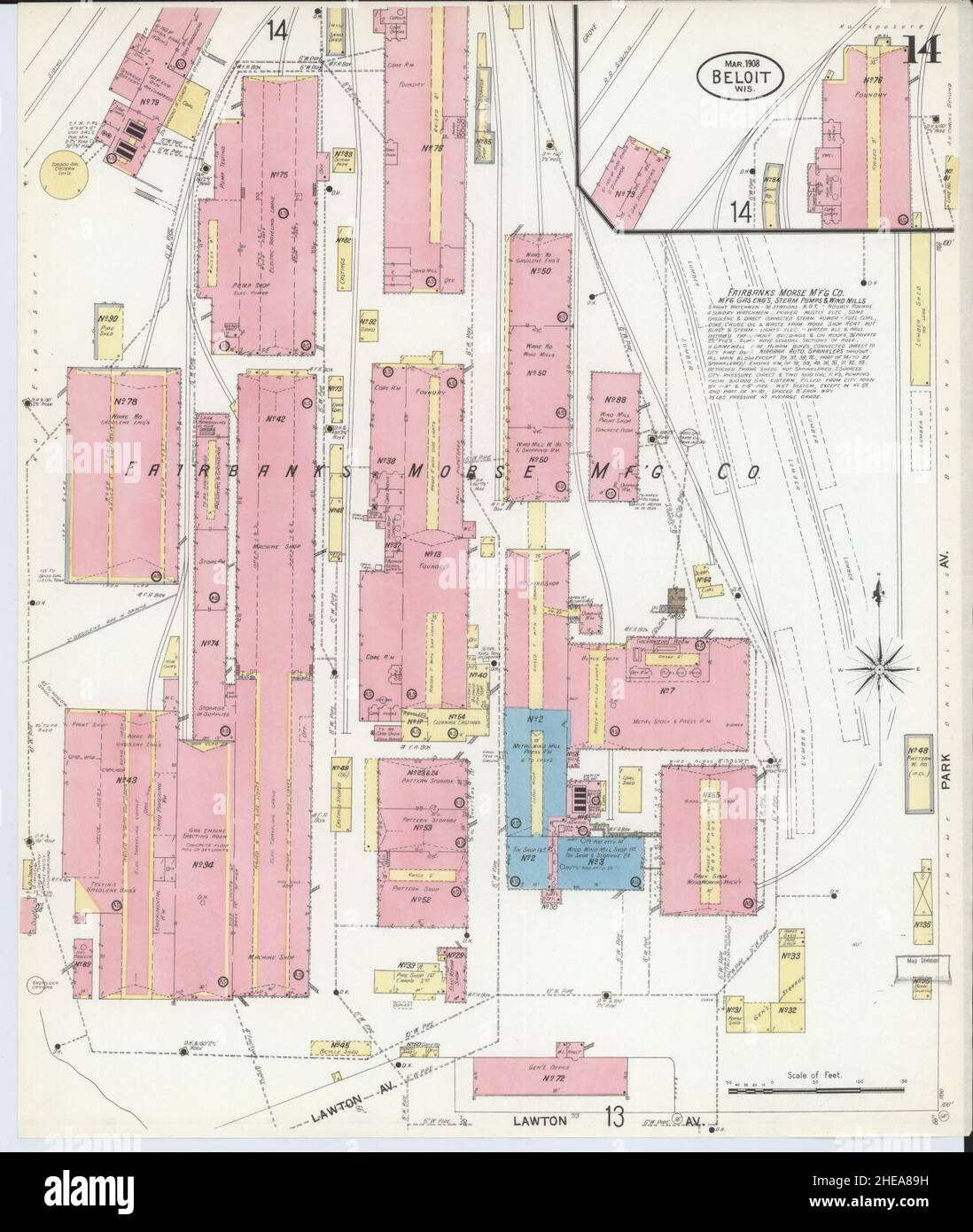 Beloit wisconsin map hi-res stock photography and images - Alamy