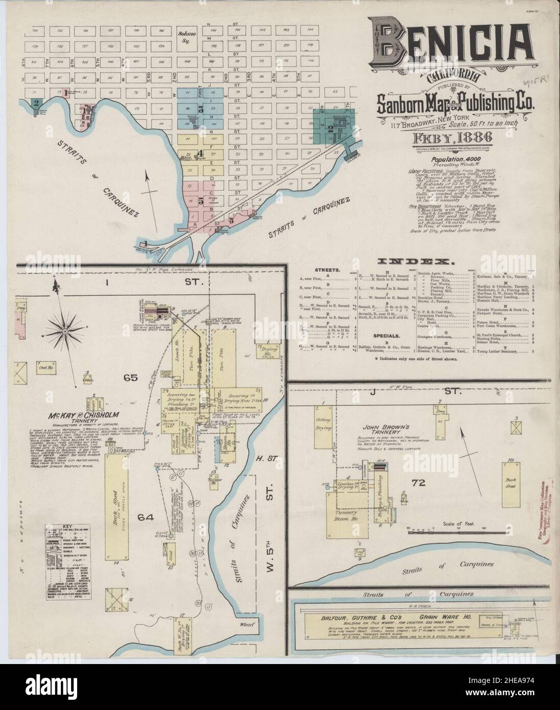 Vintage benicia map hi-res stock photography and images - Alamy