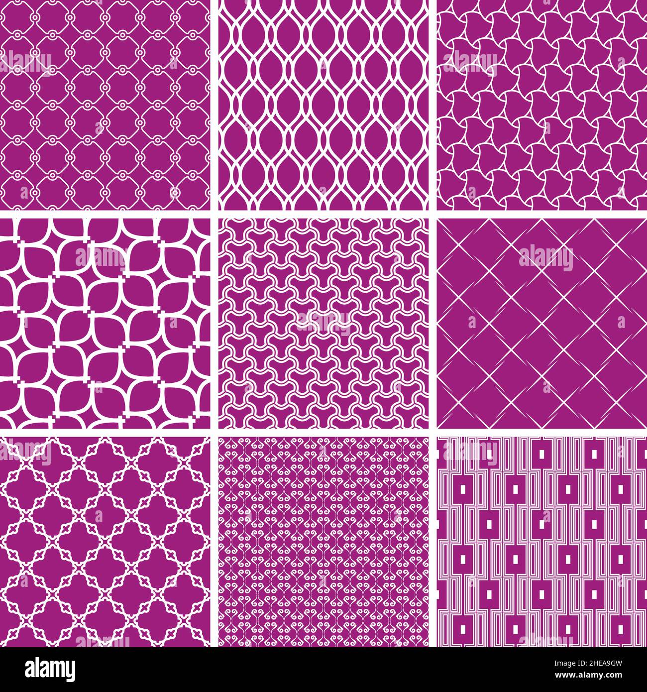 Set of vector seamless geometric colored patterns for your designs and ...