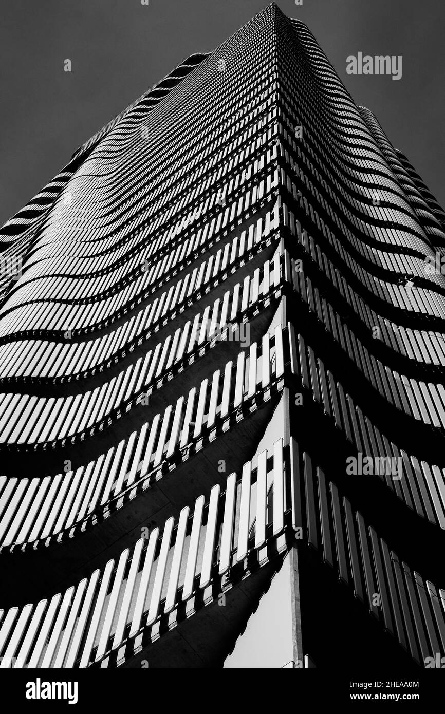 Modern architecture in Vienna Stock Photo - Alamy