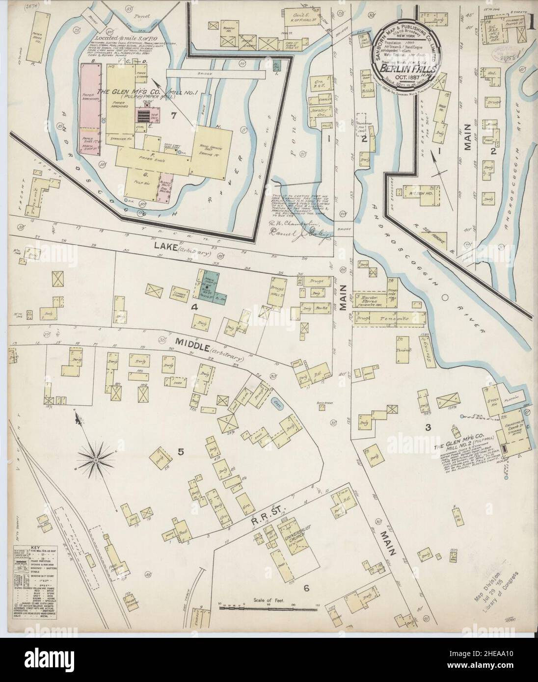 Map of berlin new hampshire hi-res stock photography and images - Alamy