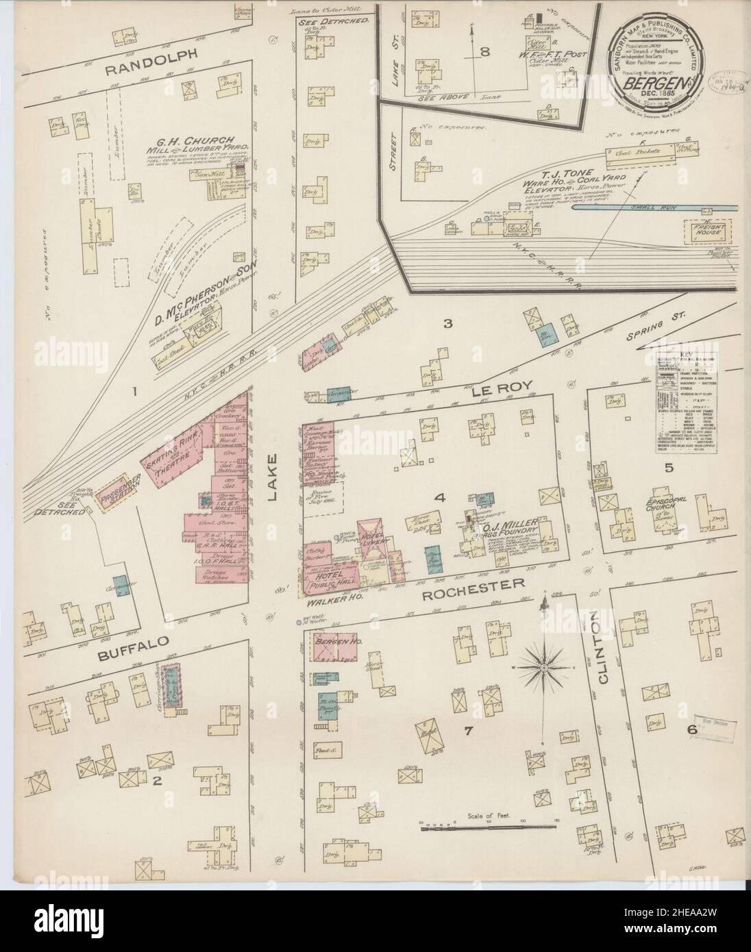 Map of bergen hi-res stock photography and images - Alamy