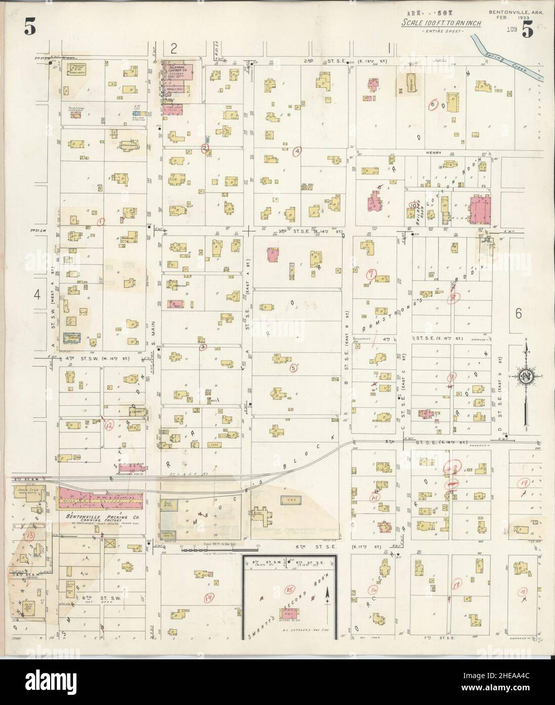 Bentonville arkansas map hi-res stock photography and images - Alamy