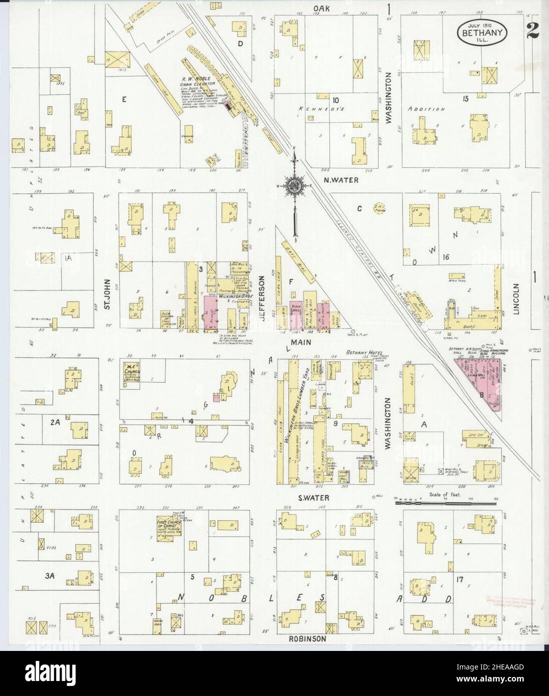 Bethany map hi-res stock photography and images - Alamy