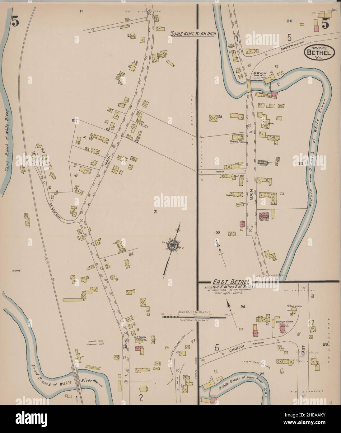 Map of bethel hi-res stock photography and images - Alamy