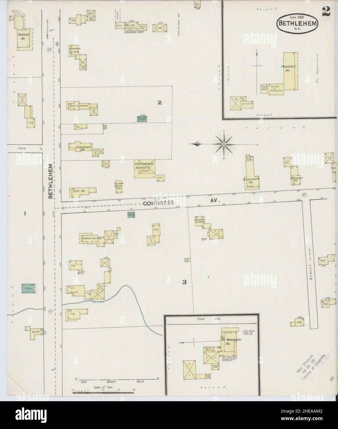 Map of new bethlehem hi-res stock photography and images - Alamy