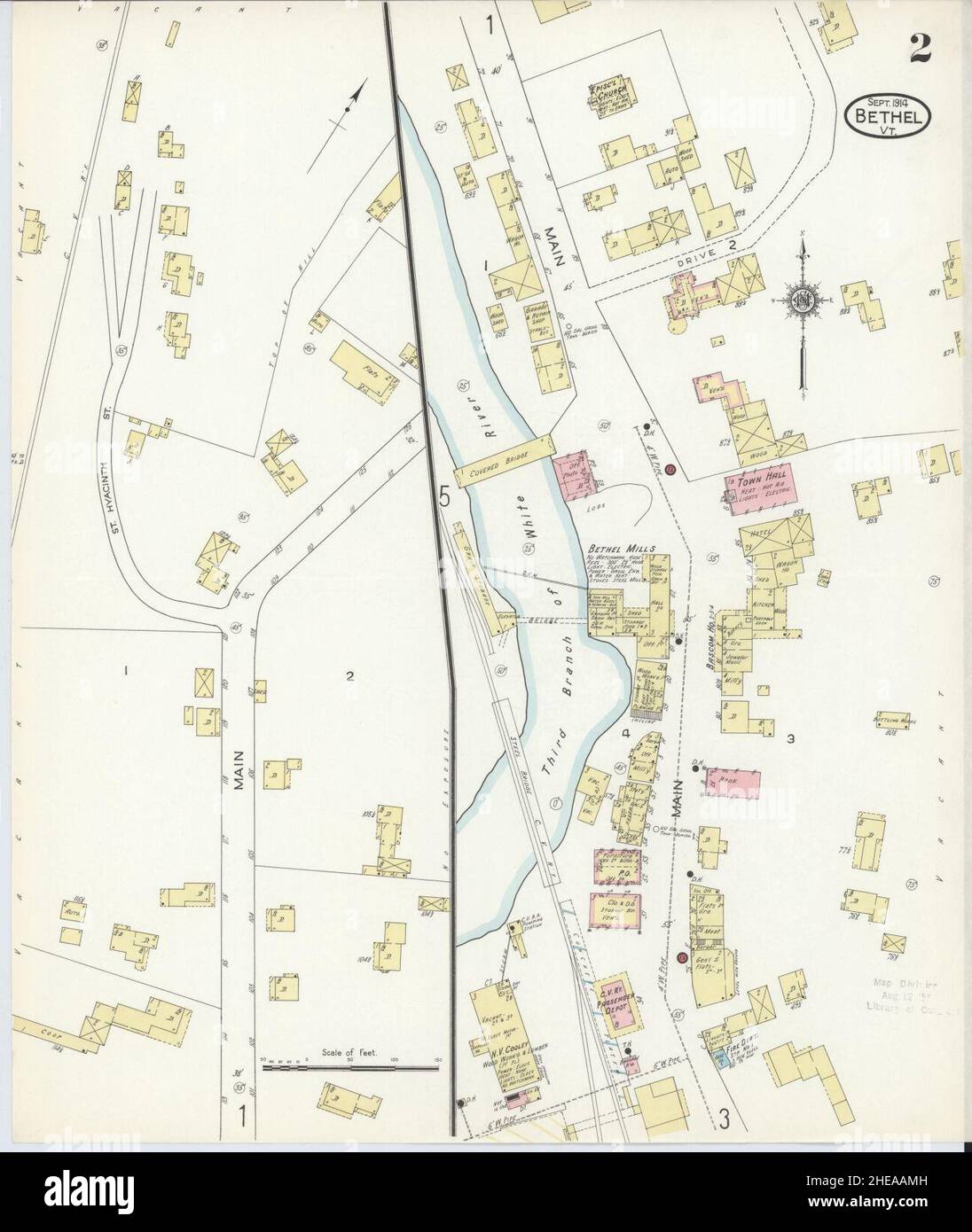 Map of bethel hi-res stock photography and images - Alamy
