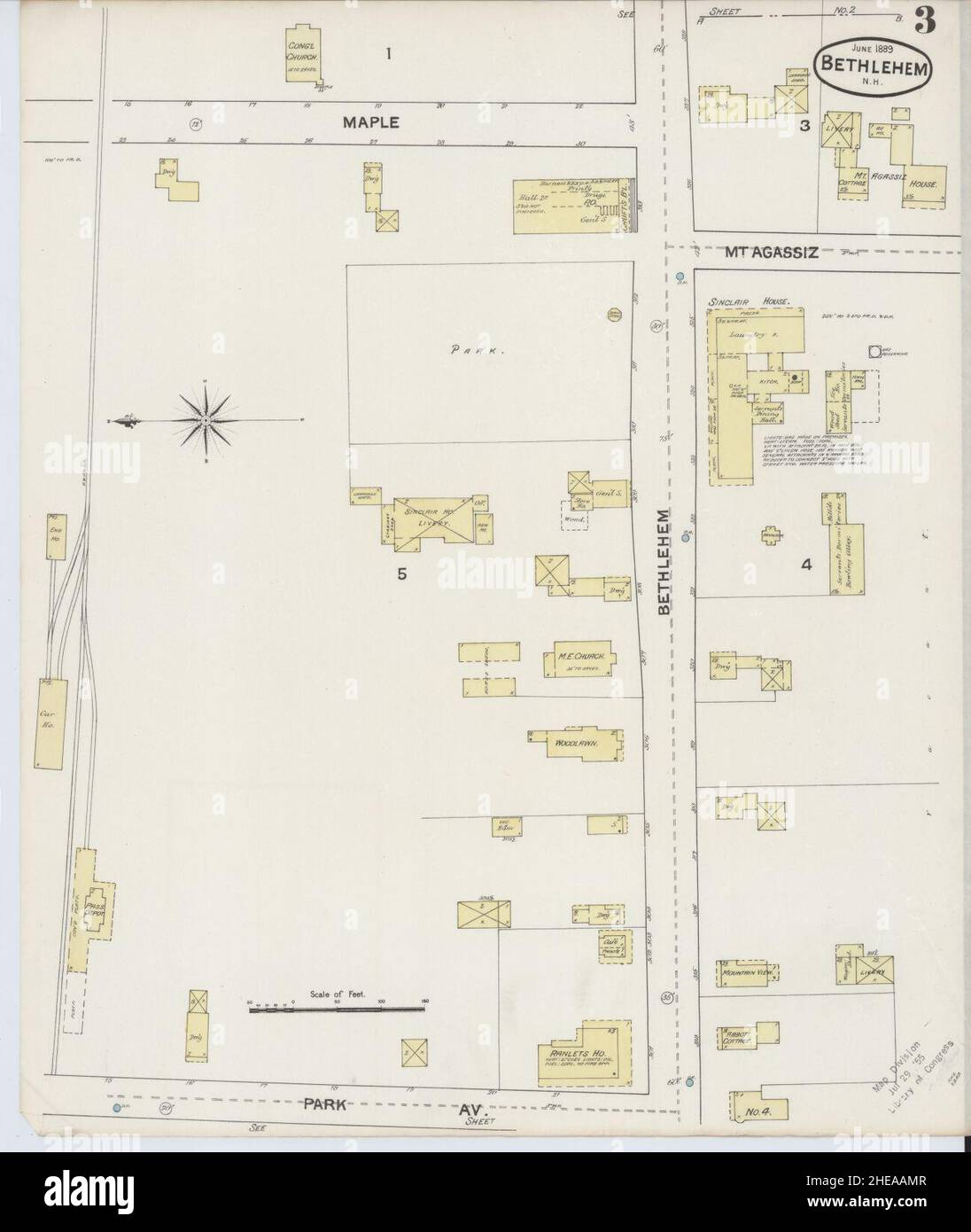 Map of new bethlehem hi-res stock photography and images - Alamy