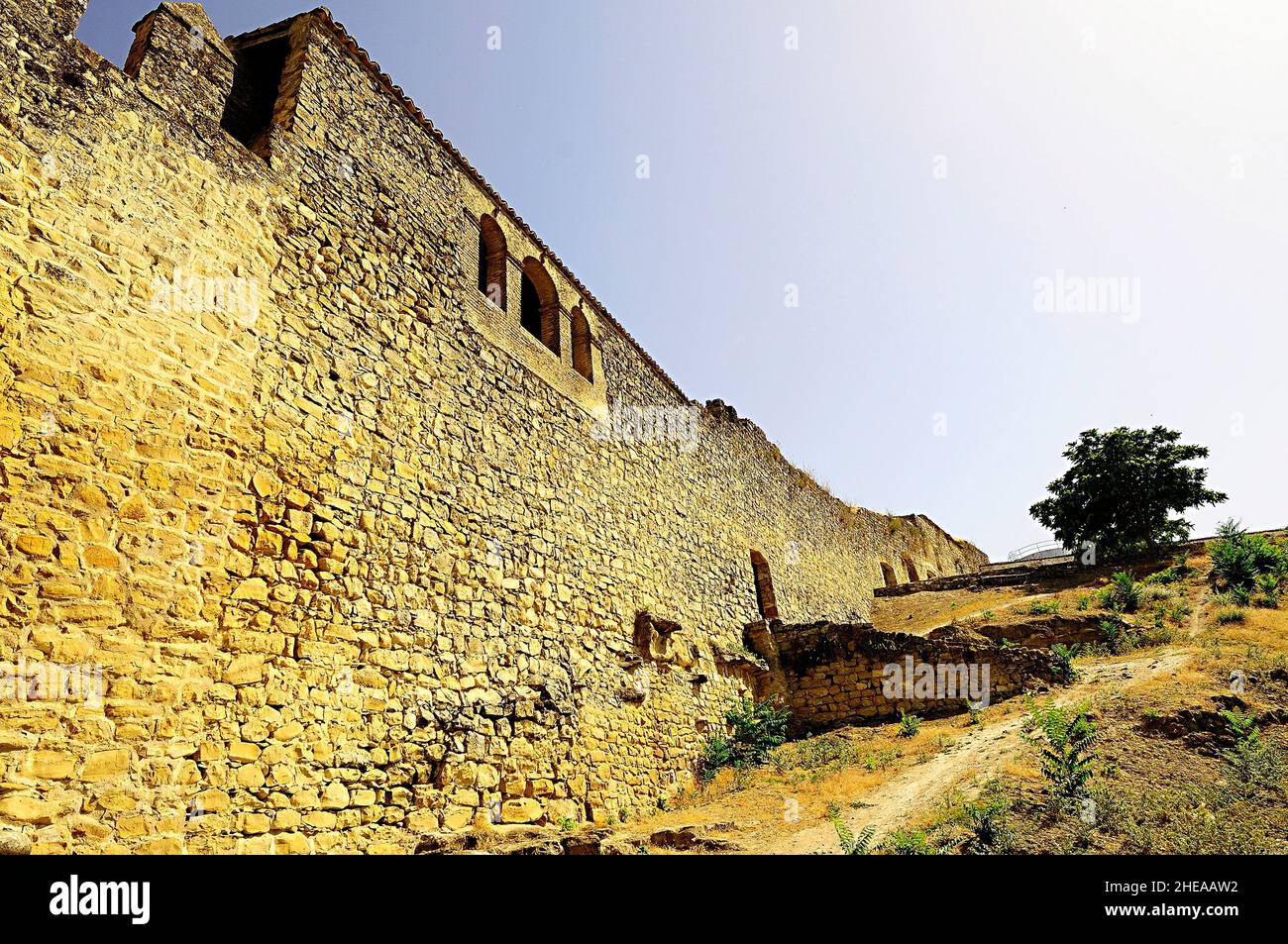 Monumental Castle of Sabiote in Jaen Stock Photo - Alamy