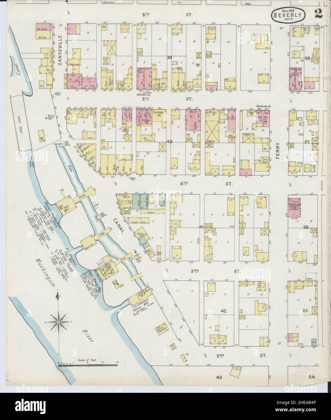 Beverly washington map hi-res stock photography and images - Alamy