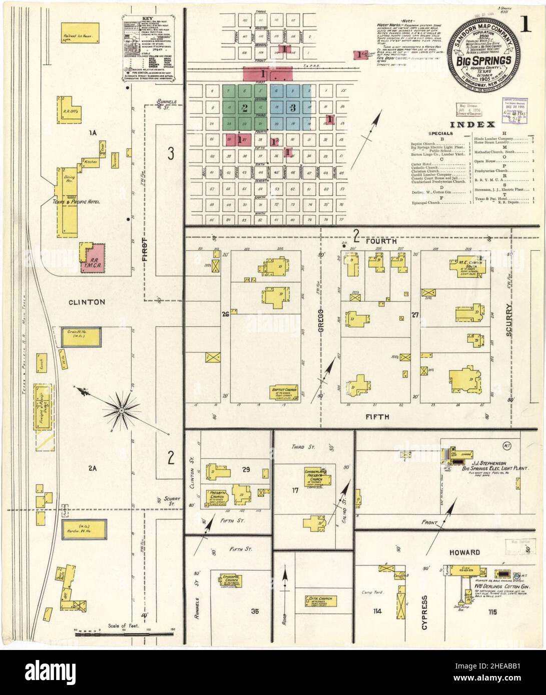 Howard texas map hi-res stock photography and images - Alamy