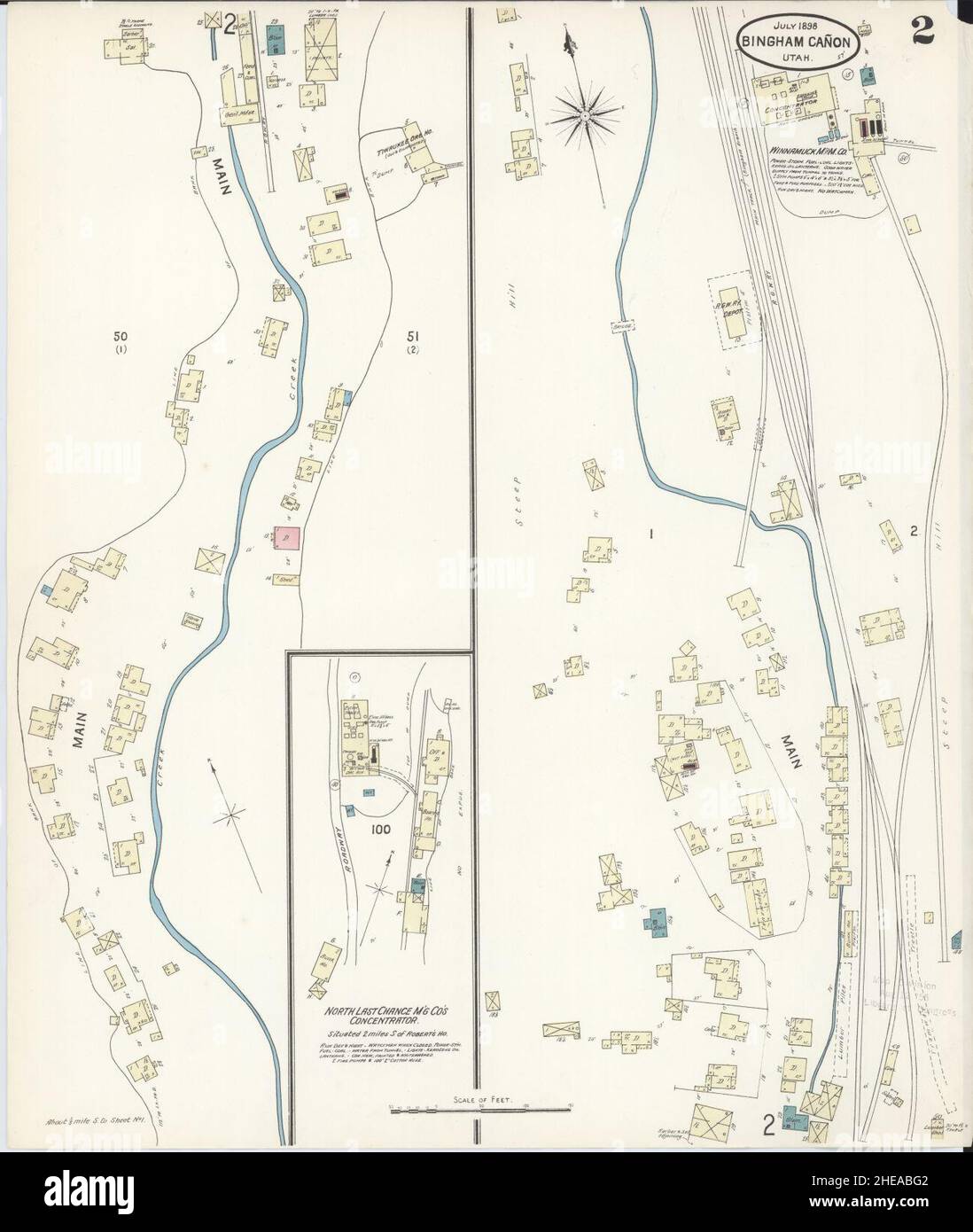 Map of bingham hi-res stock photography and images - Alamy