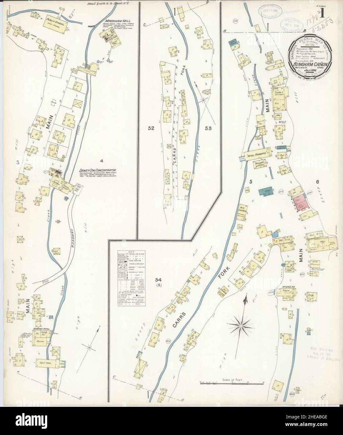 Map of bingham hi-res stock photography and images - Alamy