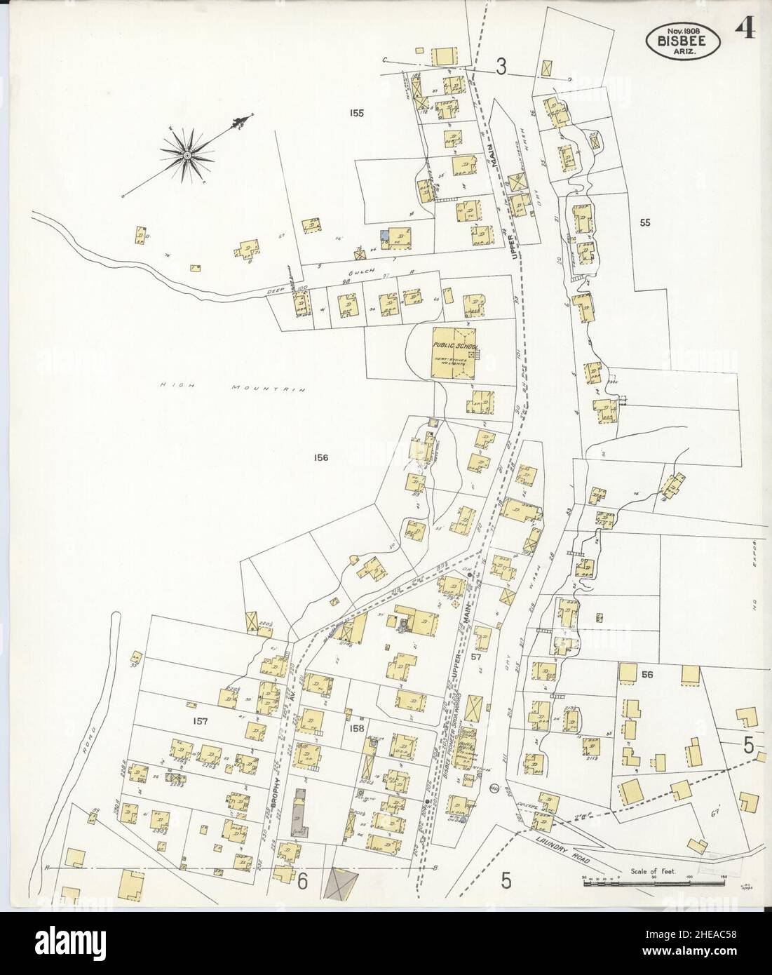 Cochise county map hi-res stock photography and images - Alamy