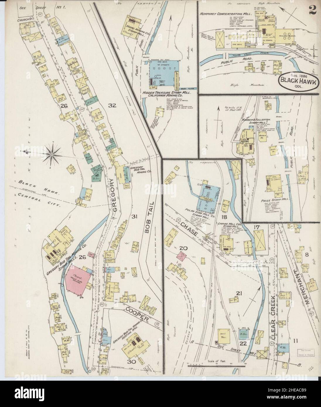 Map of black hawk hi-res stock photography and images - Alamy