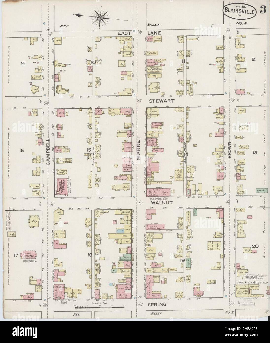 Sanborn Fire Insurance Map from Blairsville, Indiana County ... Sanborn Fire Insurance Map from Blairsville, Indiana County ...