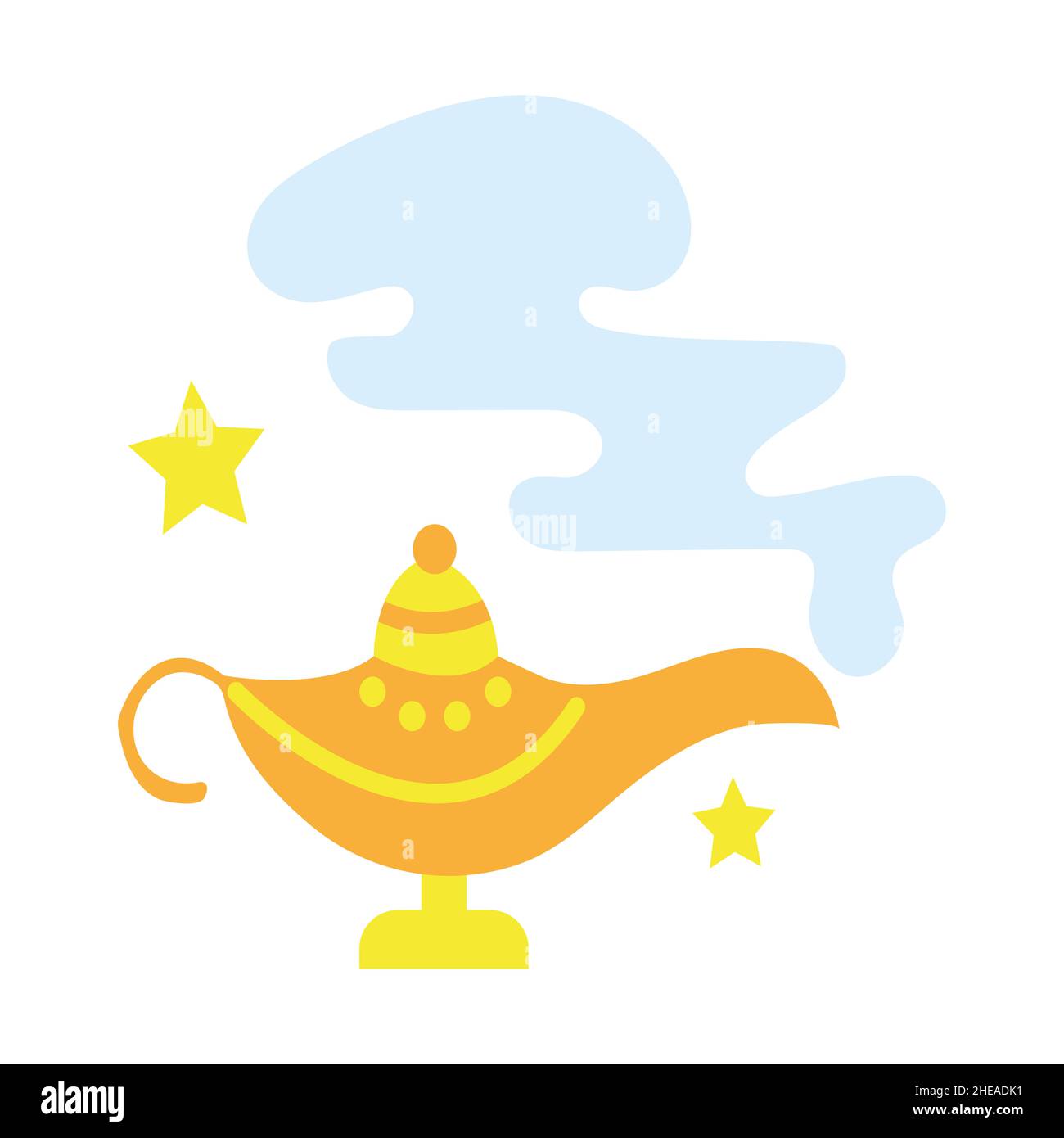 Genie lamp Cut Out Stock Images & Pictures - Alamy