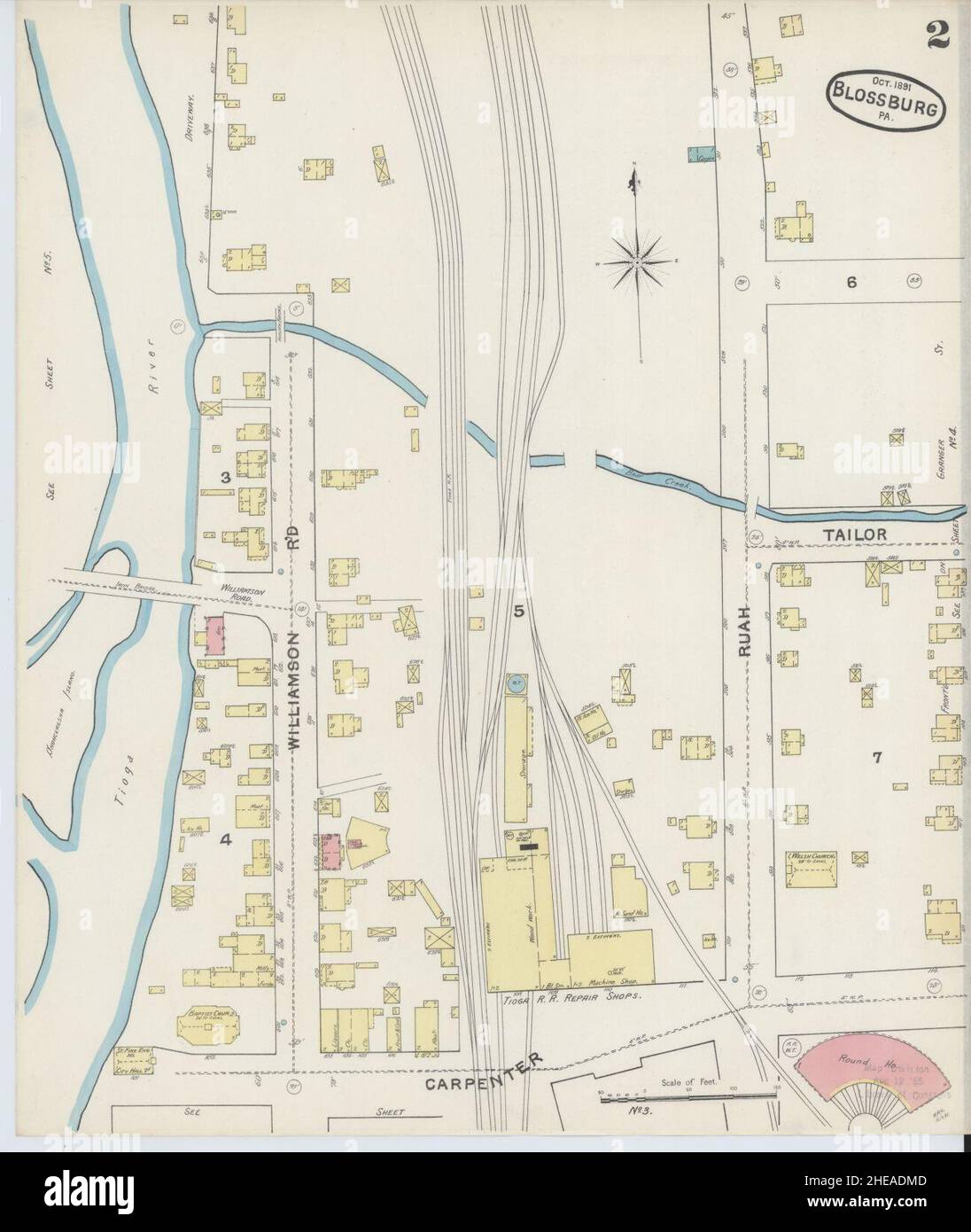 Sanborn Fire Insurance Map from Blossburg, Tioga County, Pennsylvania ... Sanborn Fire Insurance Map from Blossburg, Tioga County, Pennsylvania ...