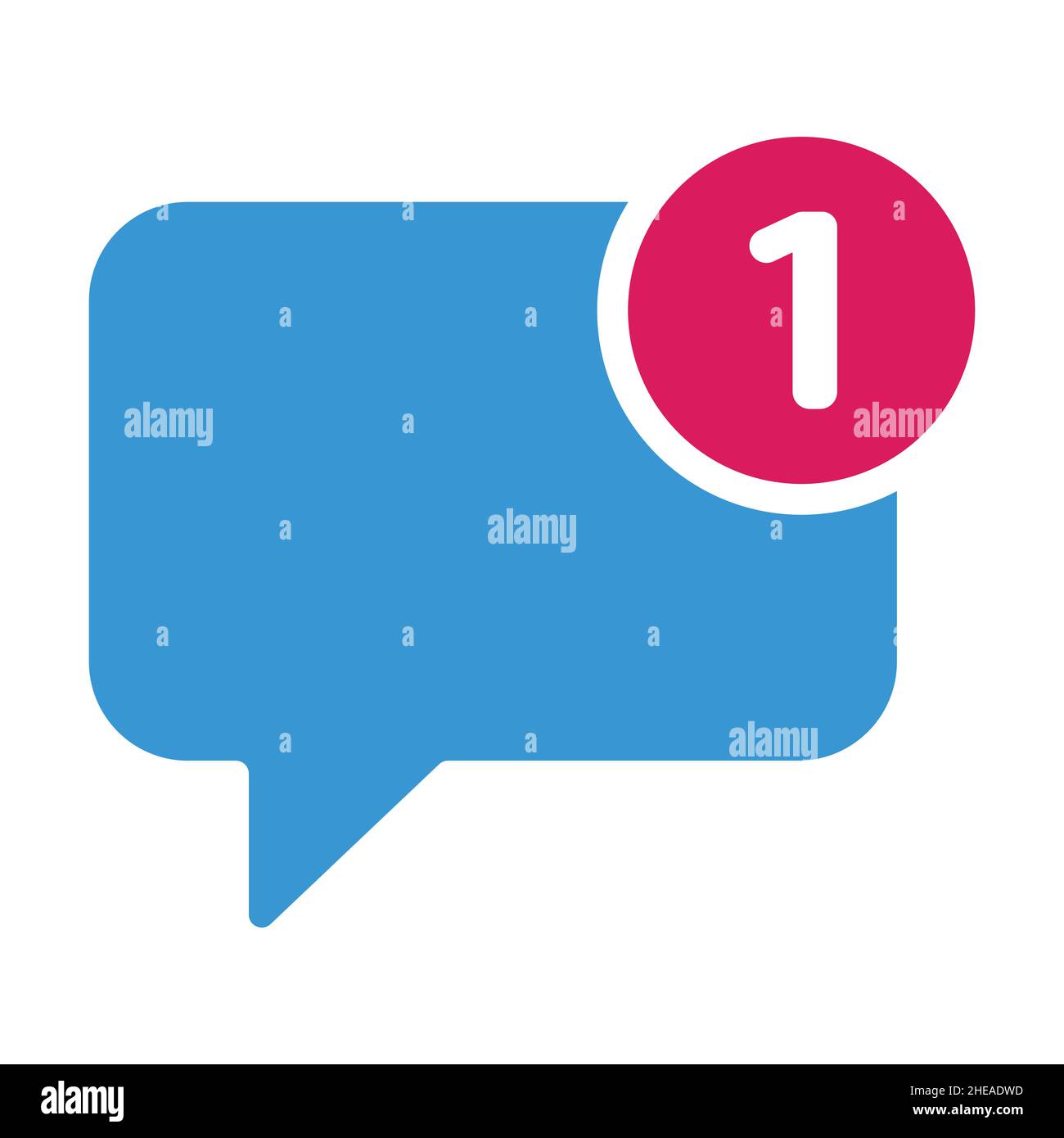 chat notification icon vector for your web design, logo, UI ...