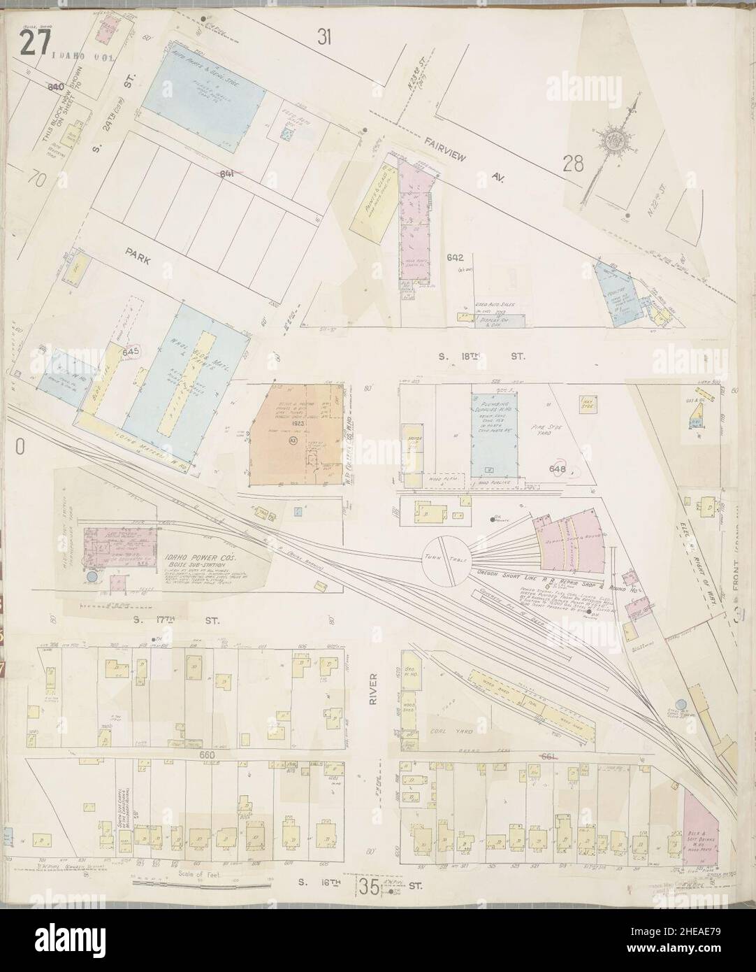 Ada county map hi-res stock photography and images - Alamy