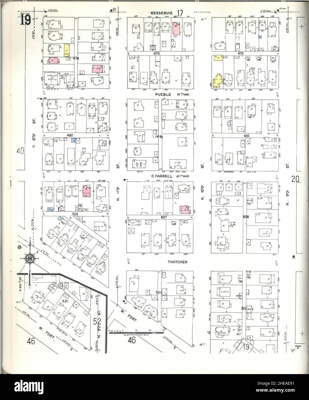 Ada county map hi-res stock photography and images - Alamy