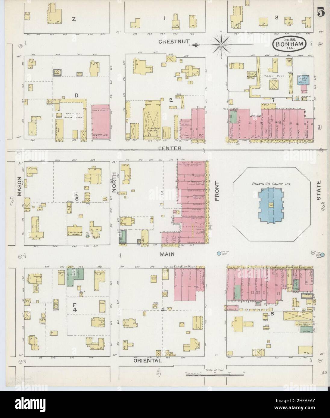 Fannin county map hi-res stock photography and images - Alamy