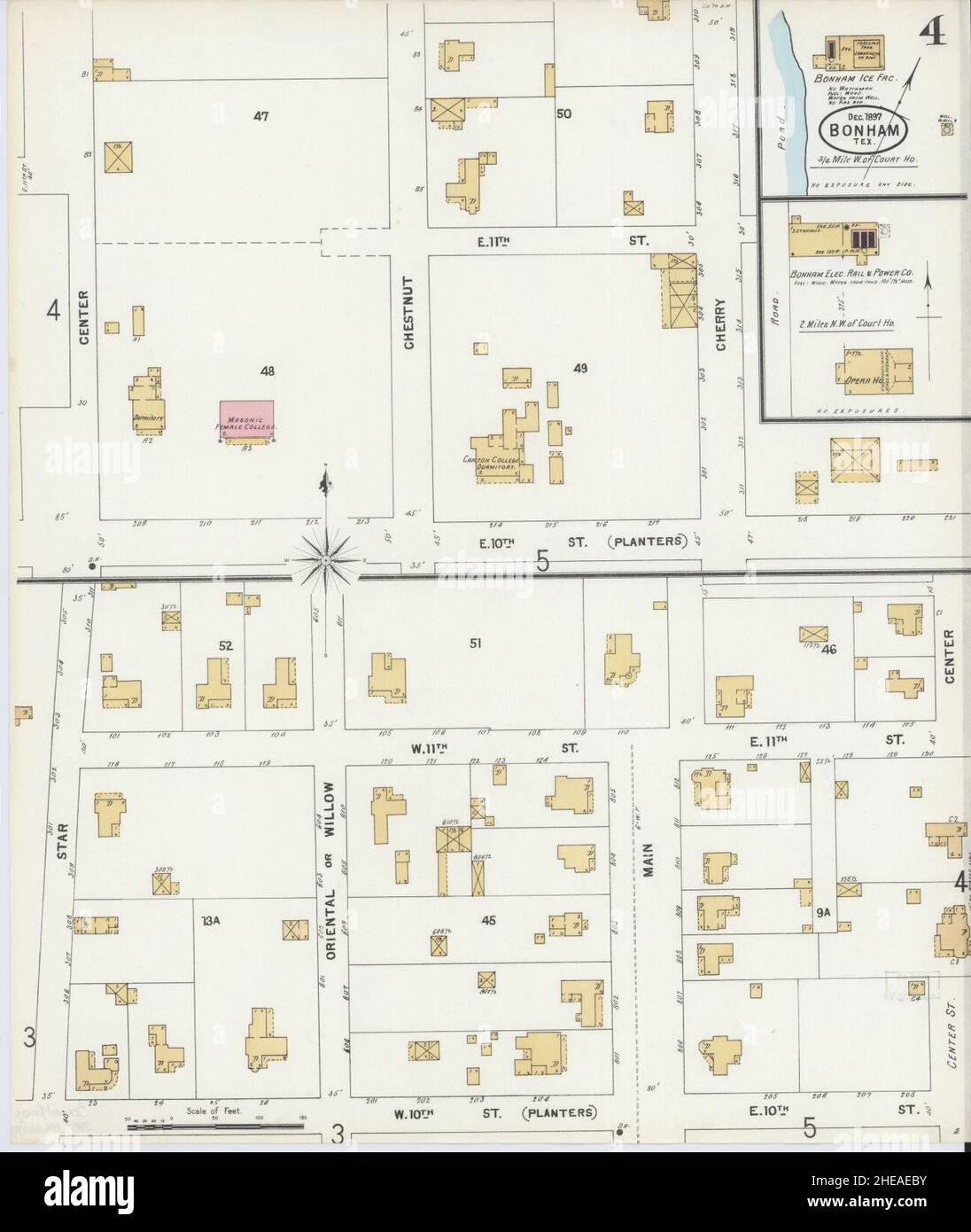 Map of fannin hi-res stock photography and images - Alamy