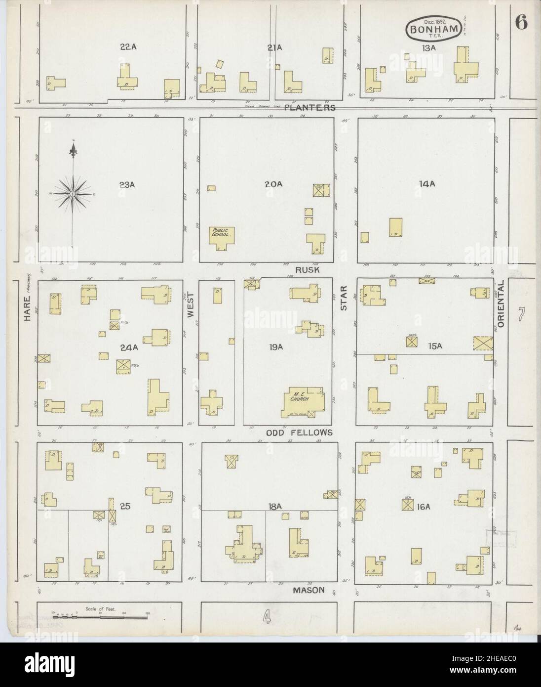 Fannin county map hi-res stock photography and images - Alamy