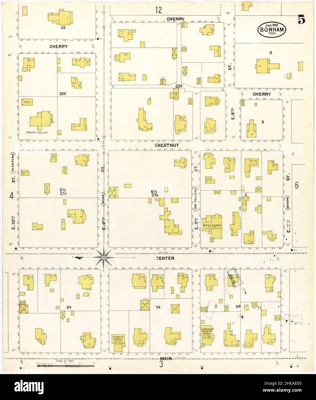 Fannin county map hi-res stock photography and images - Alamy
