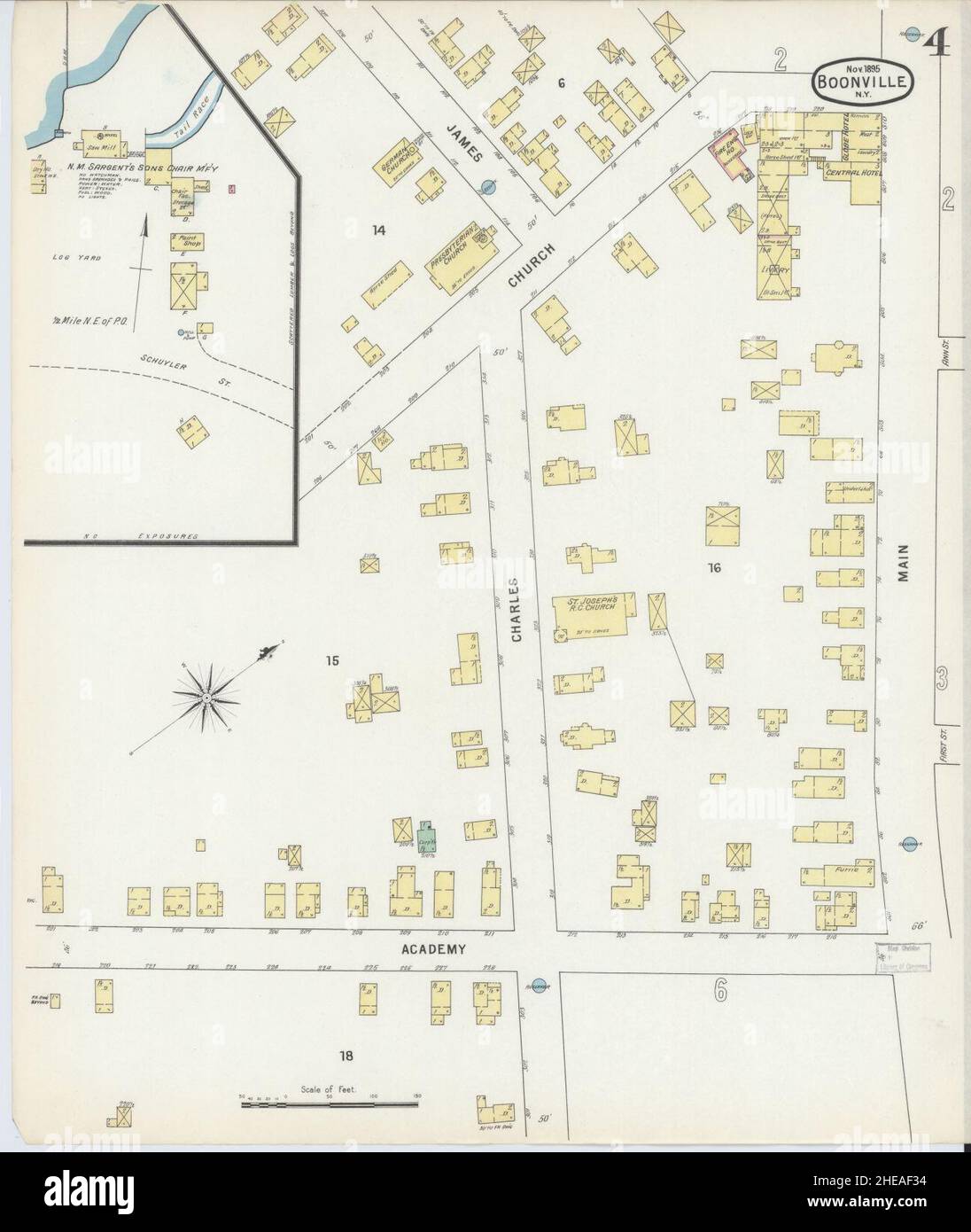 Map of boonville new york hi-res stock photography and images - Alamy
