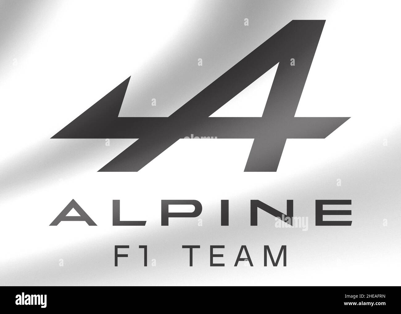 Alpine team logo Stock Photo - Alamy