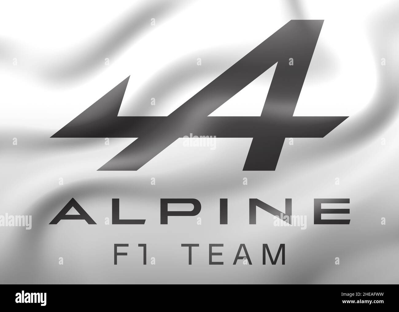 Alpine team logo Stock Photo - Alamy