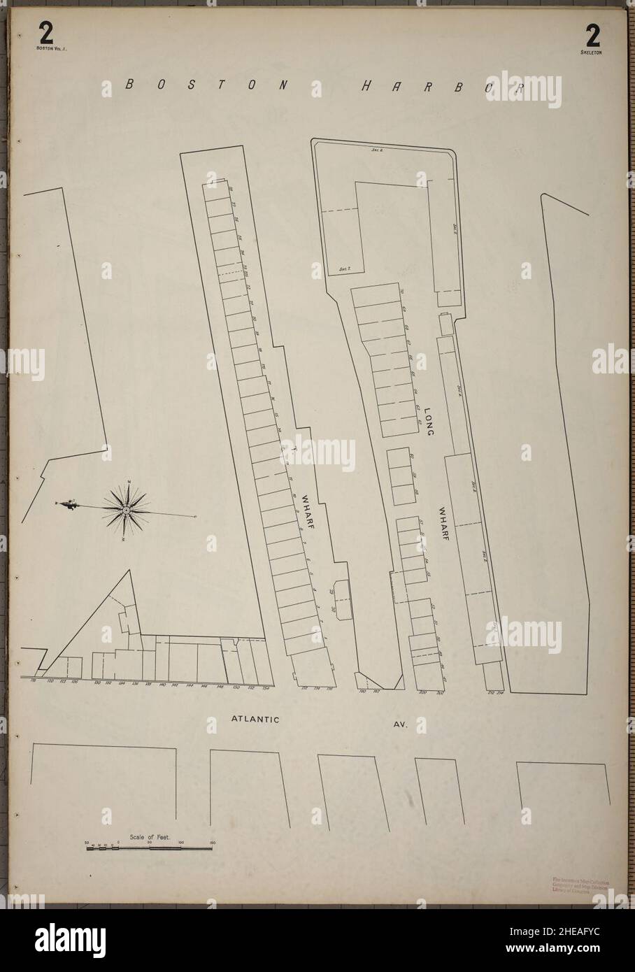 Sanborn Fire Insurance Map from Boston, Suffolk County, Massachusetts ...