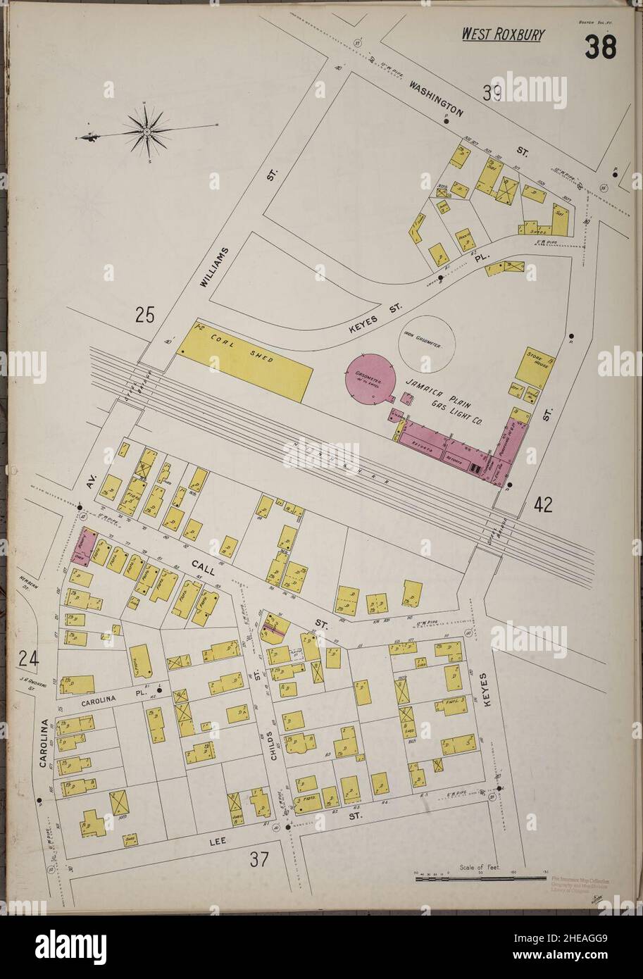 Sanborn Fire Insurance Map from Boston, Suffolk County, Massachusetts ...