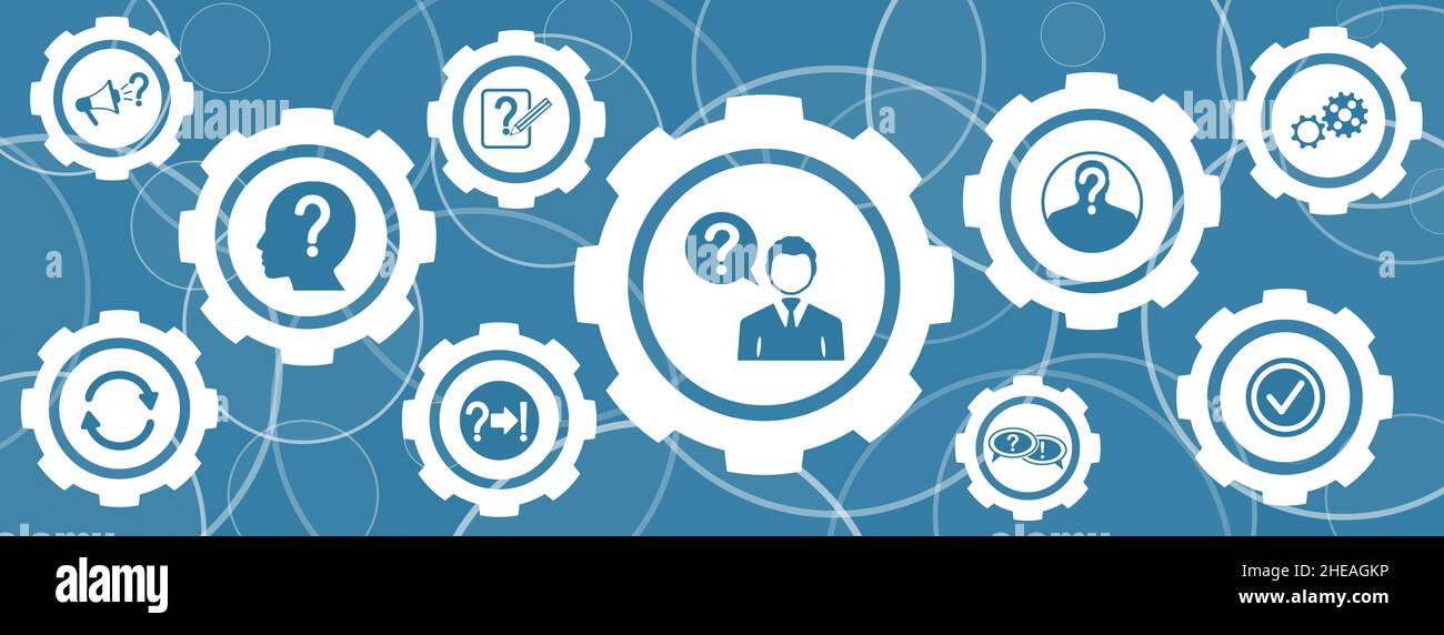 Concept question icons in hi-res stock photography and images - Alamy