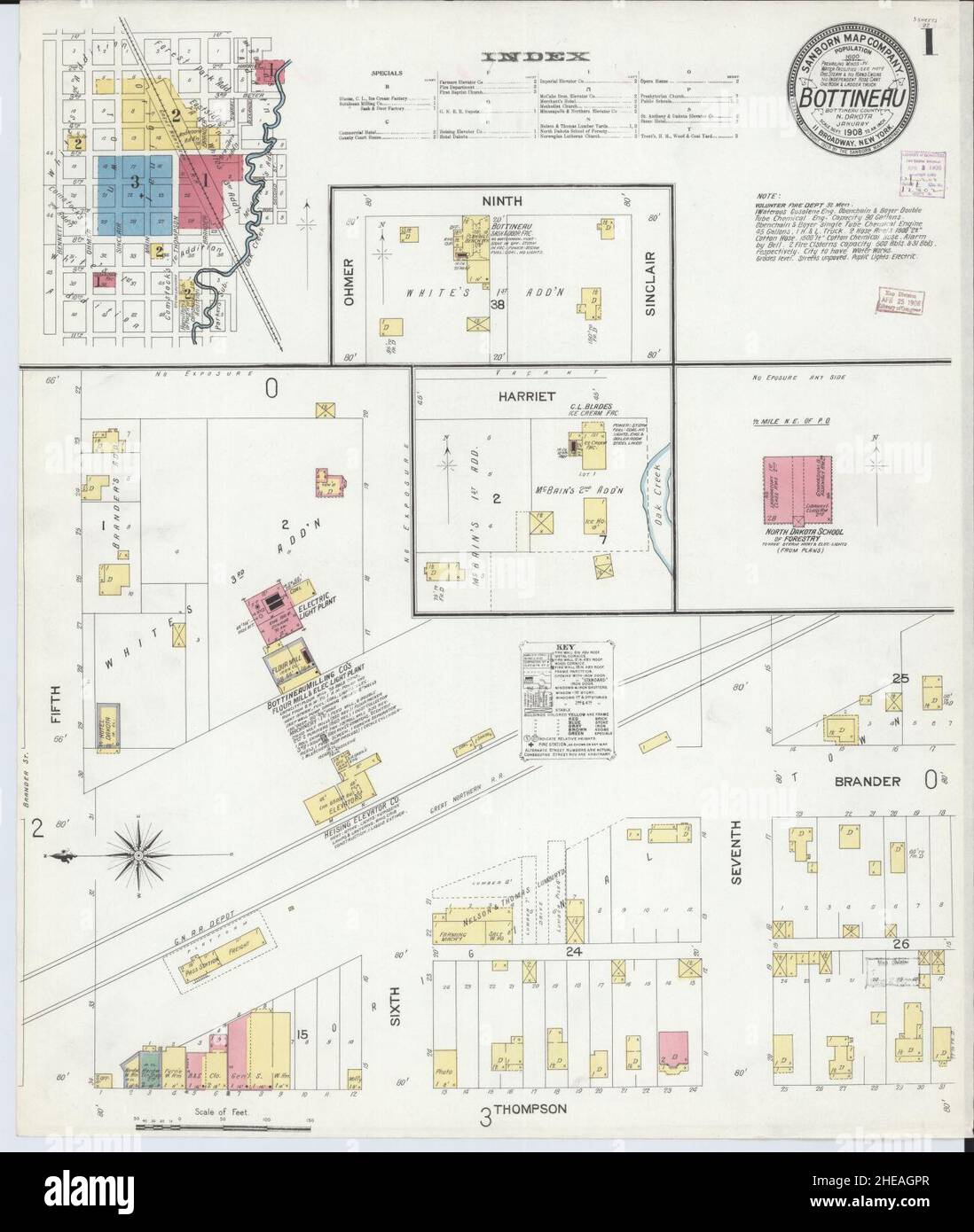 Bottineau map hi-res stock photography and images - Alamy