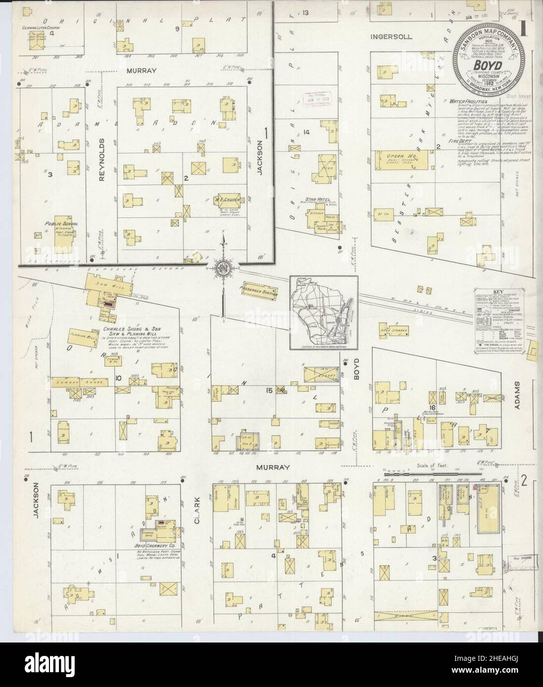 Map of boyd hi-res stock photography and images - Alamy