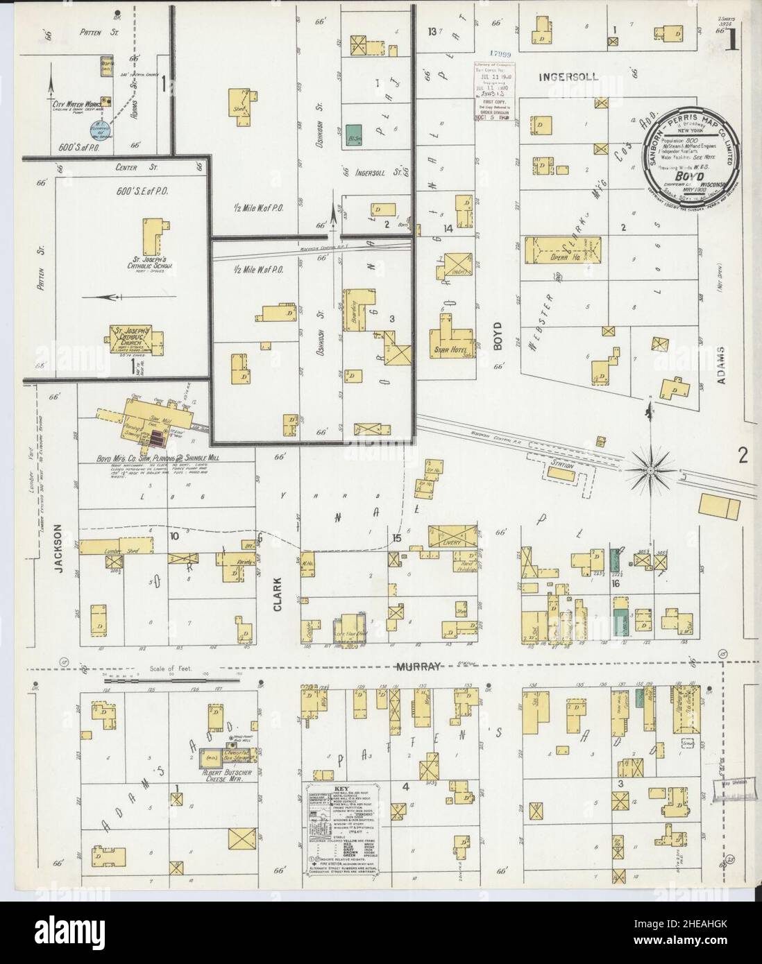 Map of boyd hi-res stock photography and images - Alamy