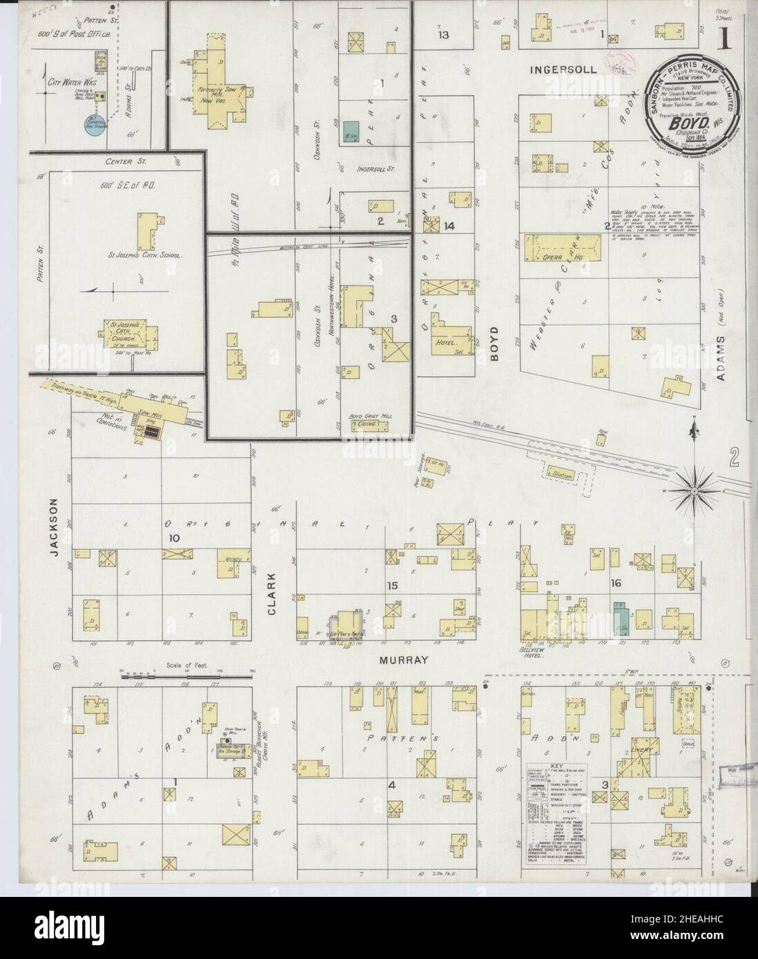 Map of boyd hi-res stock photography and images - Alamy
