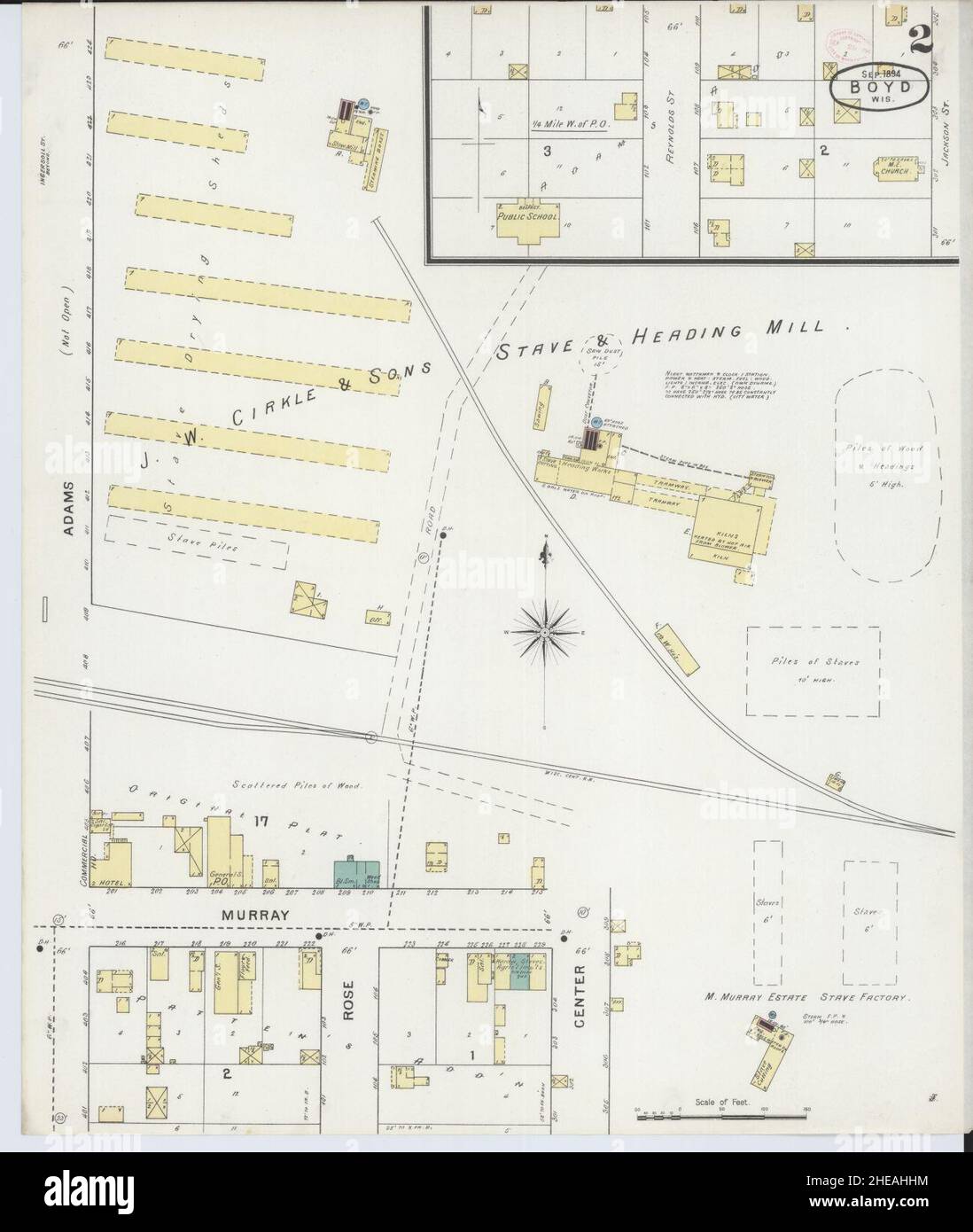 Map of boyd hi-res stock photography and images - Alamy