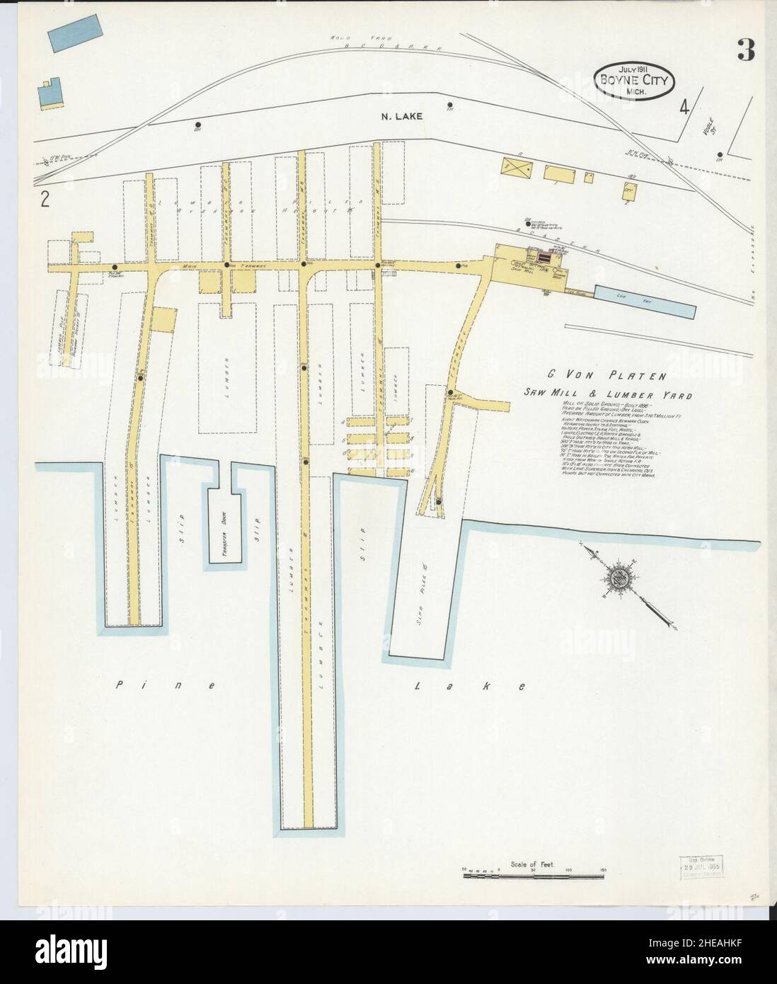 Boyne city map hi-res stock photography and images - Alamy