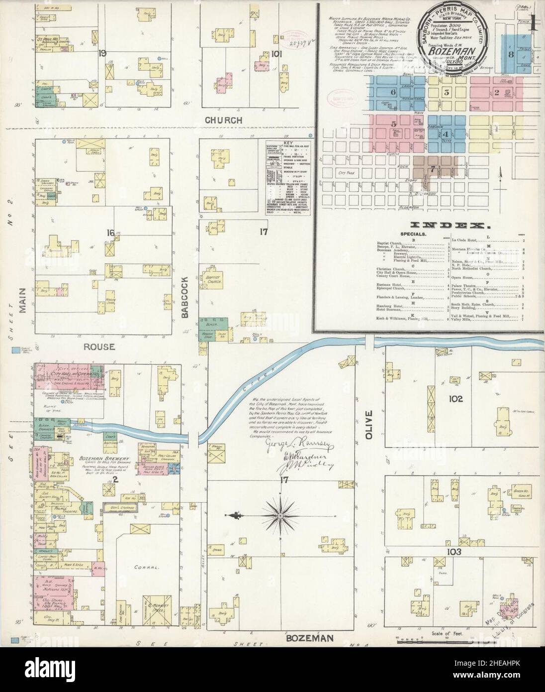 Bozeman montana map hi-res stock photography and images - Alamy