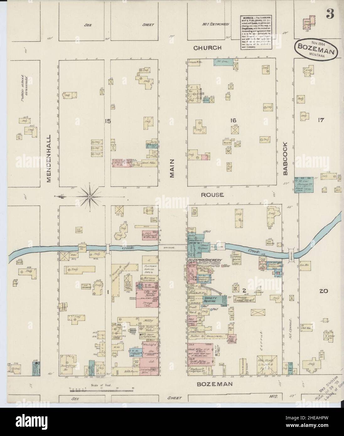 Bozeman map hi-res stock photography and images - Alamy