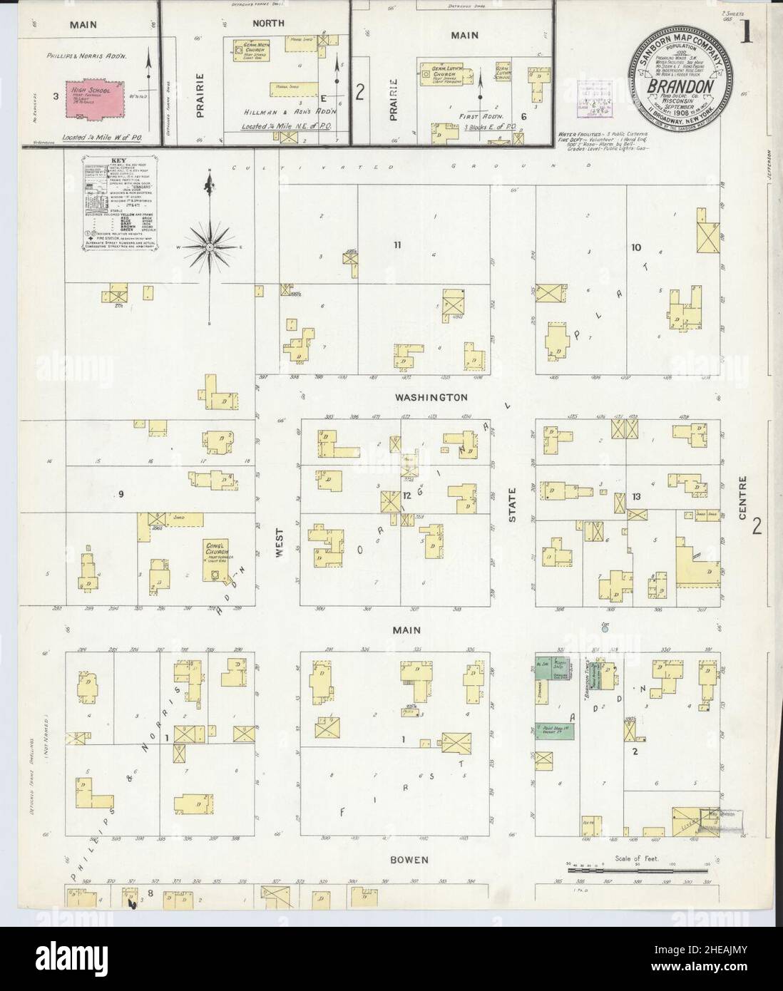 Fond du lac map hi-res stock photography and images - Alamy
