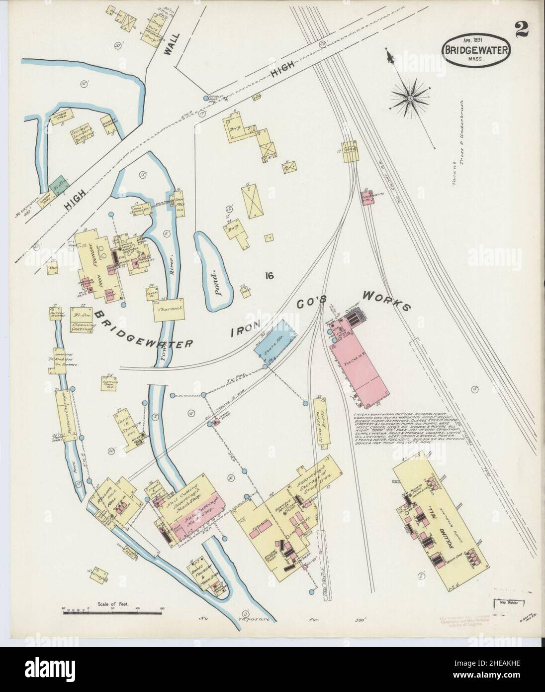 Map of bridgewater hi-res stock photography and images - Alamy