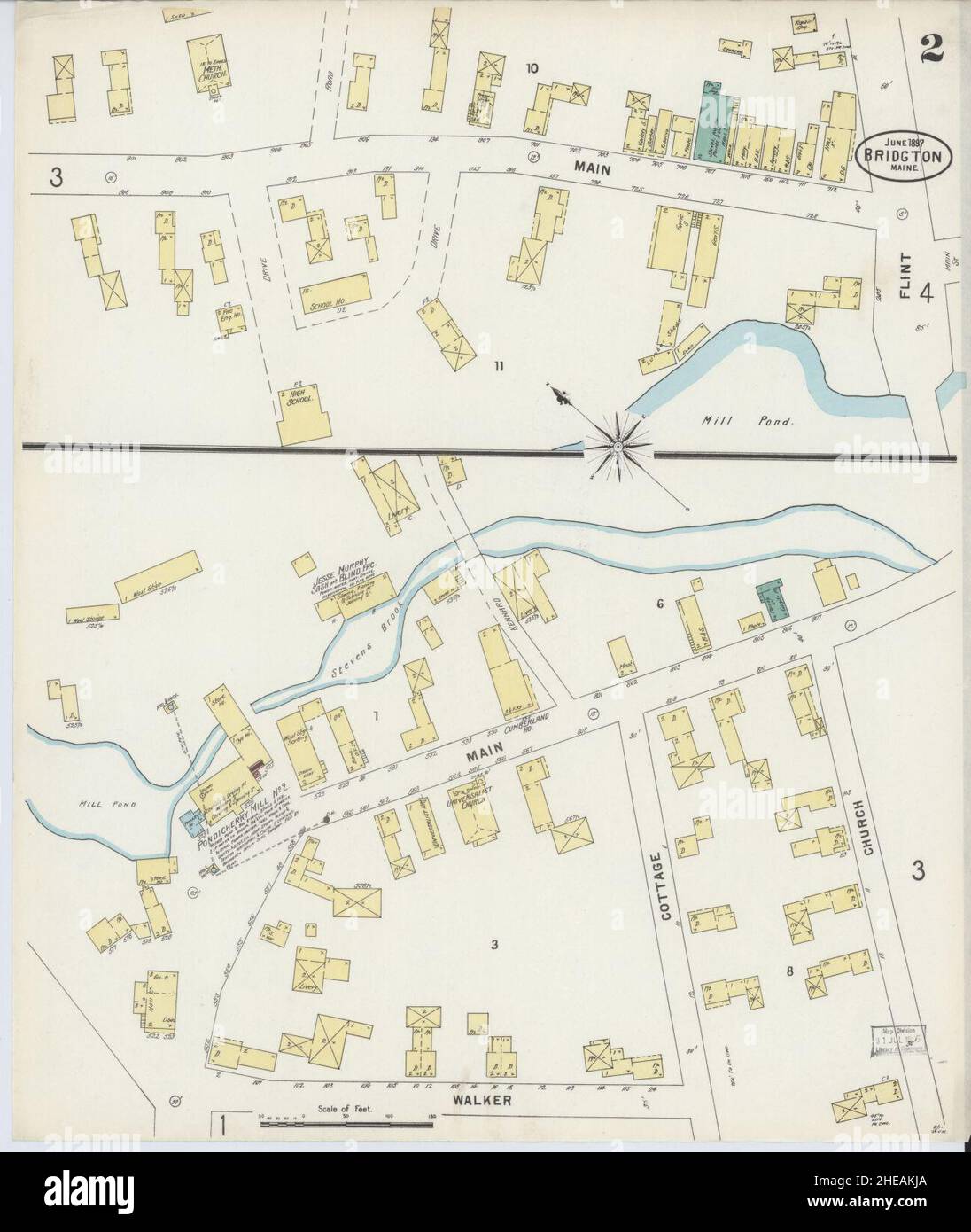 Sanborn Fire Insurance Map from Bridgton, Cumberland County, Maine ... Sanborn Fire Insurance Map from Bridgton, Cumberland County, Maine ...