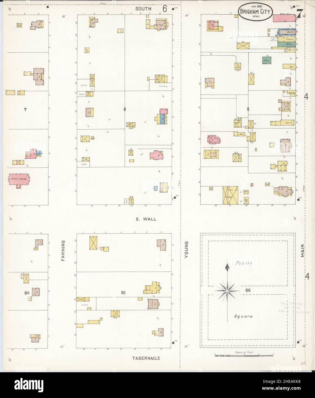 Map of brigham city utah hi-res stock photography and images - Alamy